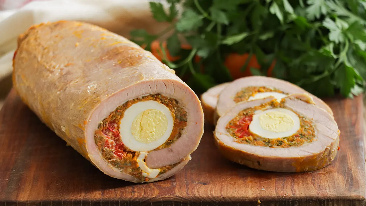 Matambre Relleno Arrollado al Horno - CUKit